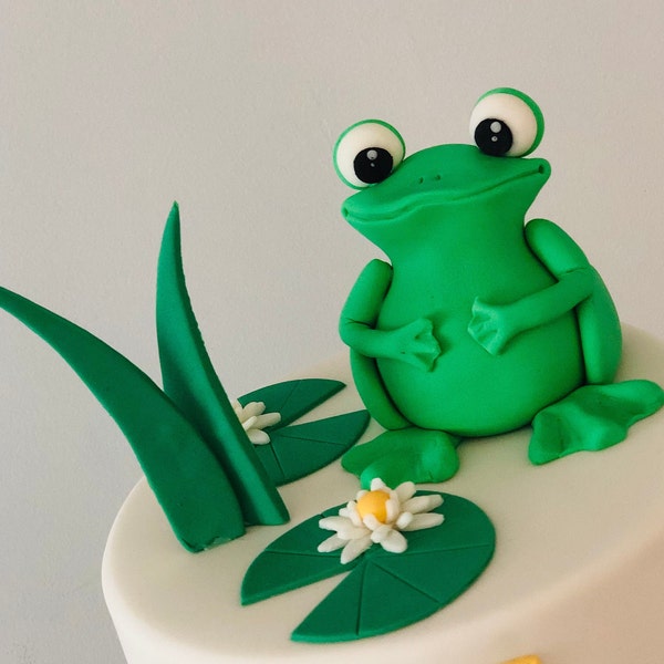 Fondant Frog - Etsy