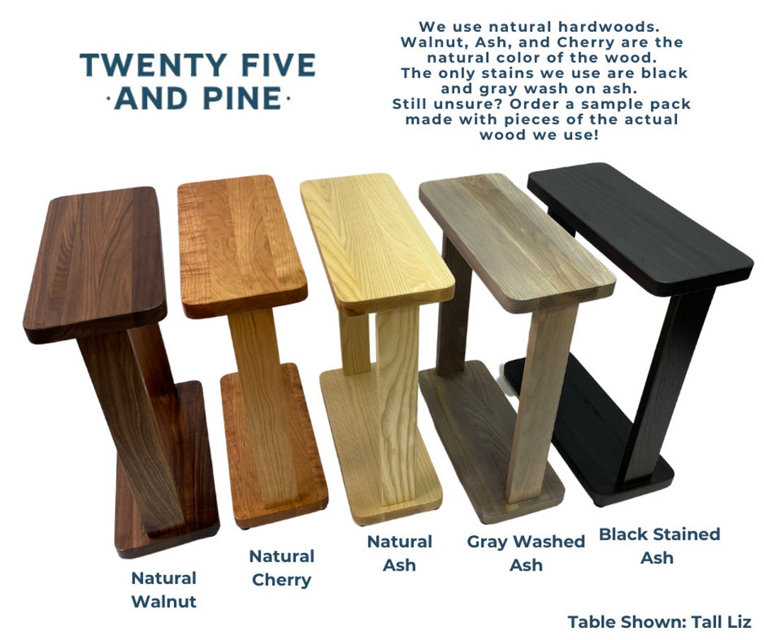 Hardwood Samples, Samples of Our Wood Varieties and Colors - Etsy