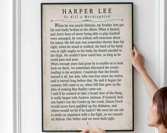 To Kill a Mockingbird - Etsy