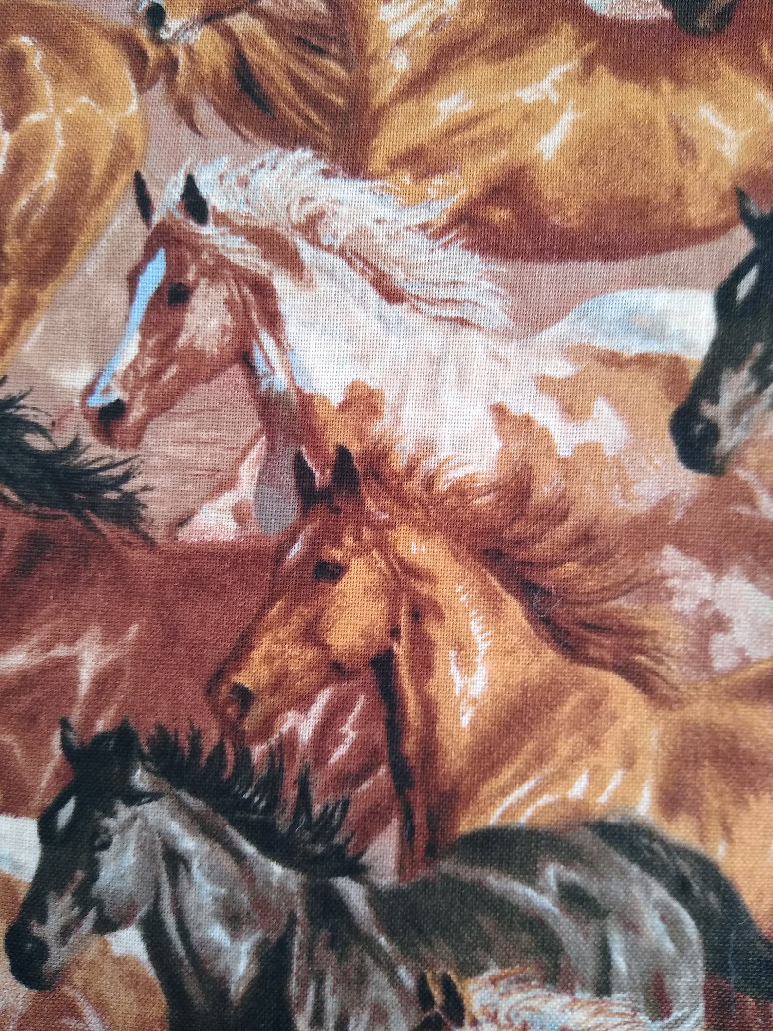 Horse Theme David Textiles Fabric 100% Cotton Mask - Etsy