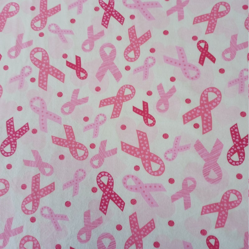 Breast Cancer Fabric - Etsy