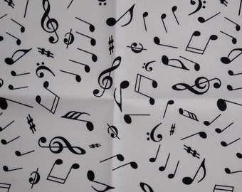 Musical Theme Fabric | Etsy