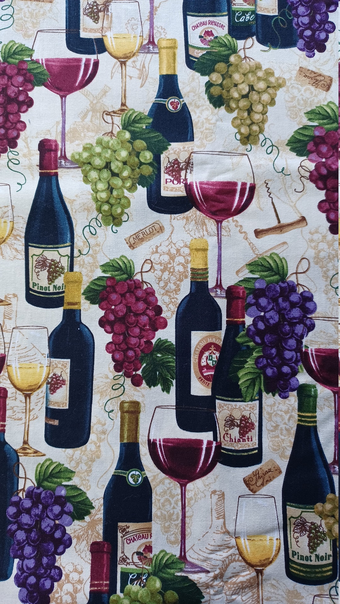 Timeless Treasures Wine Fabric , Quilt Quality, 100% Cotton Fabric, Red ...