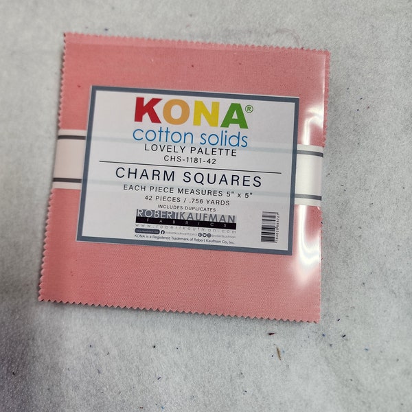 Solid Color Charm Pack - Etsy