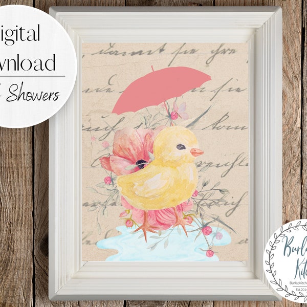 April Showers - Etsy