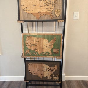 Wire Rack Display Brackets: Adjustable Width, Laser Cut File (SVG, AI ...