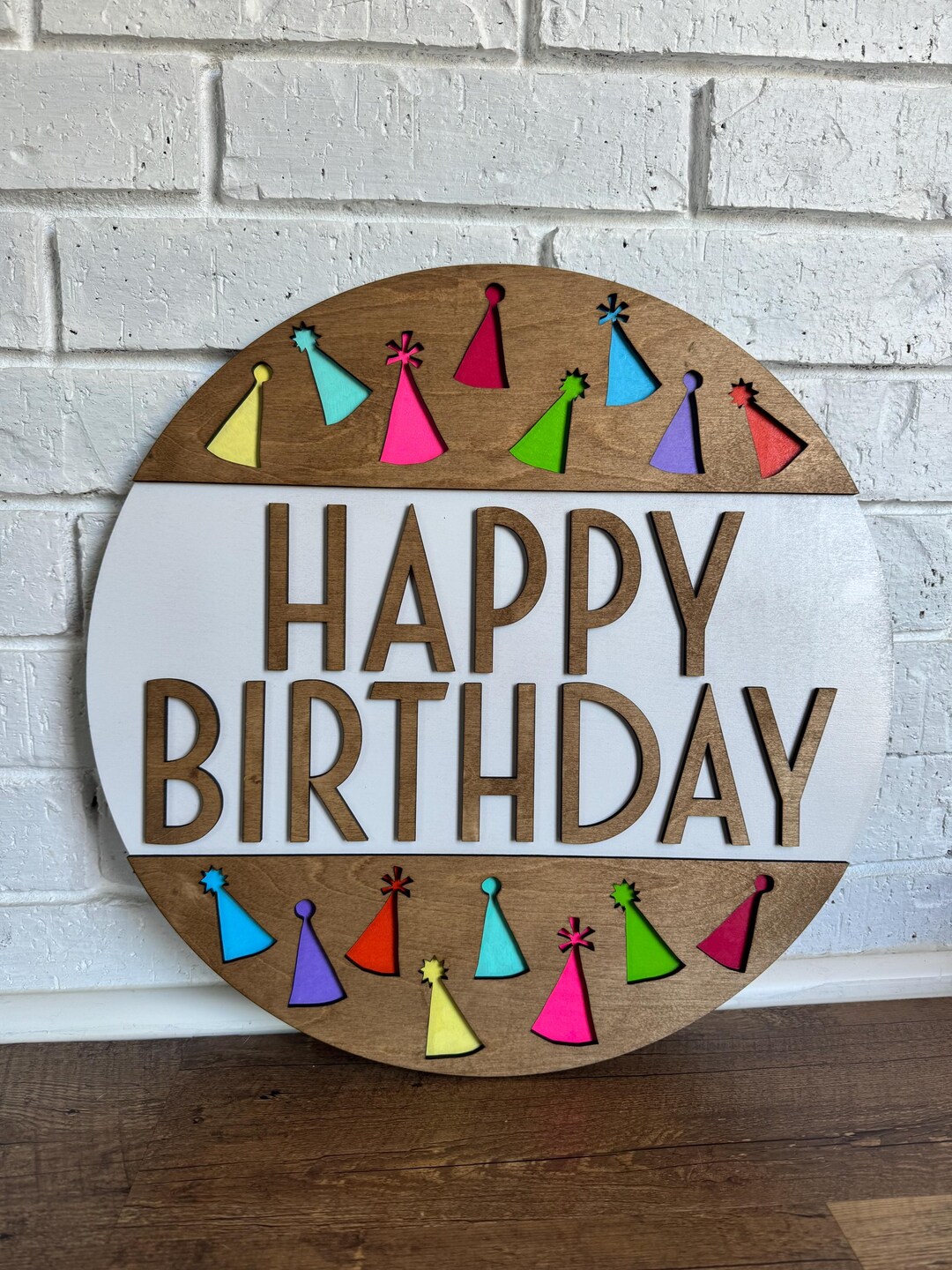 Happy Birthday Door Hanger, Sign - Etsy