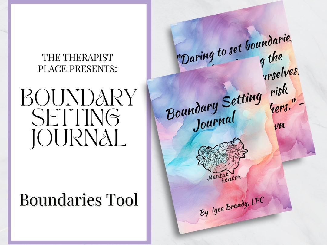 Boundary Setting Journal, Assertive Communication, Mental Health ...