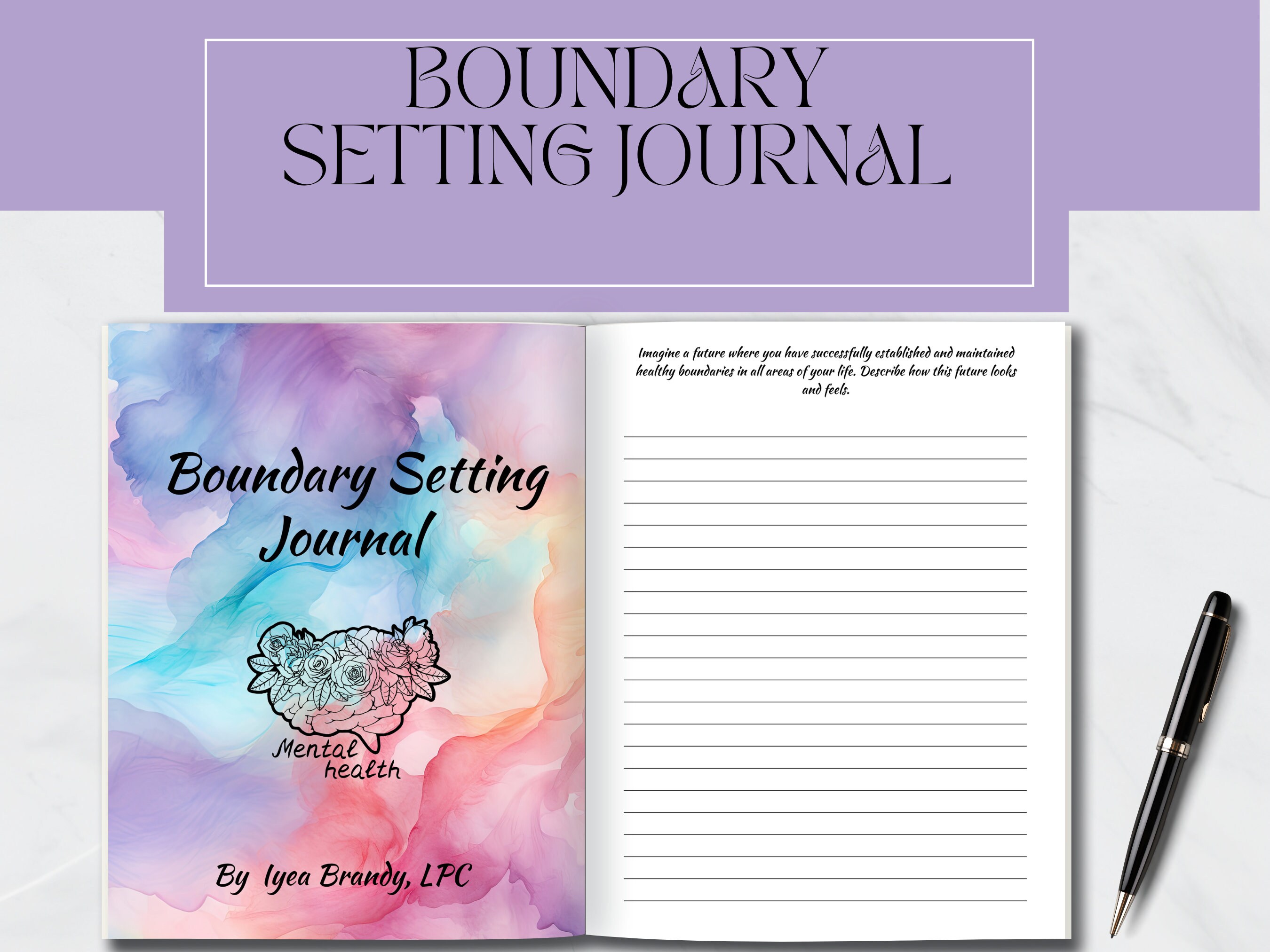 Boundary Setting Journal Assertive Communication Mental - Etsy