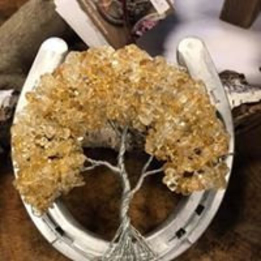 Citrine Tree of Life Lucky Tree - Etsy