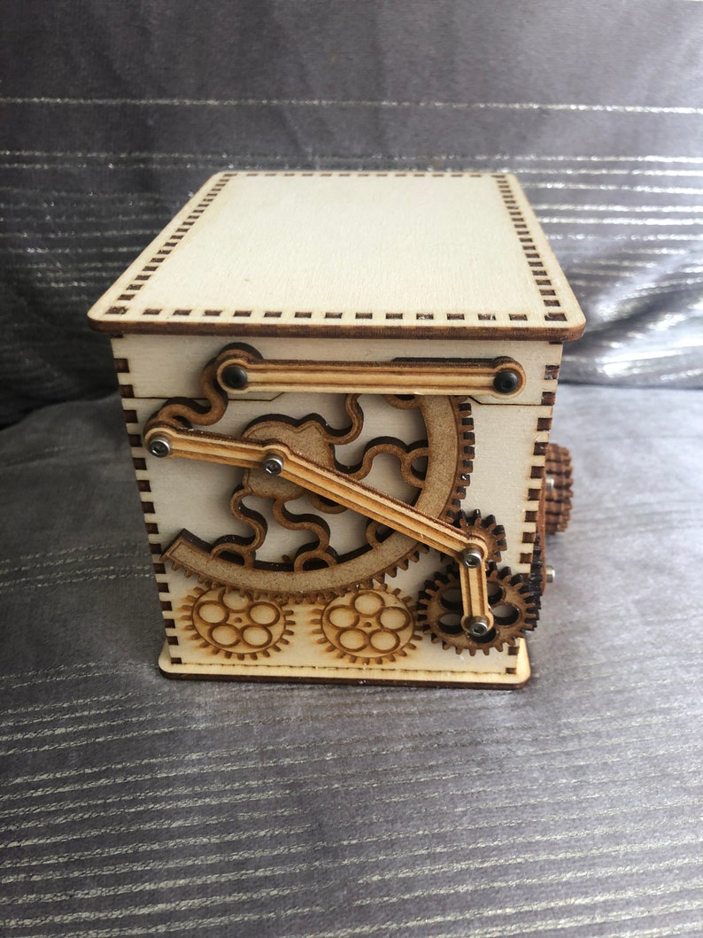 Handmade Wooden, Steampunk, Design - Mechanical, Opening, Moving ...