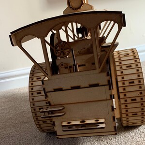 Make Your Own MDF Steam Engine, Traction Engine, DIY, Craft Kit ...