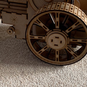 Make Your Own MDF Steam Engine, Traction Engine, DIY, Craft Kit ...