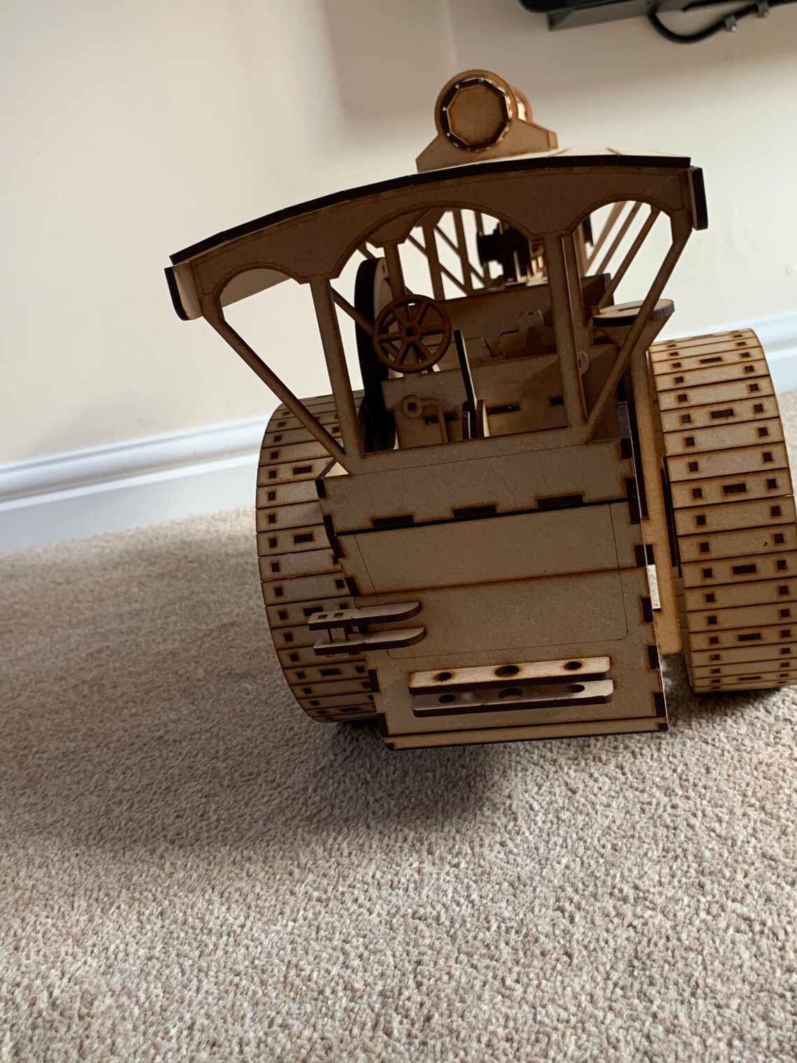 Make Your Own MDF Steam Engine Traction Engine DIY Craft - Etsy