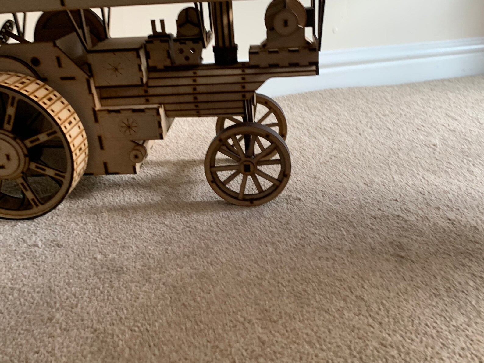 Make Your Own MDF Steam Engine Traction Engine DIY Craft - Etsy UK