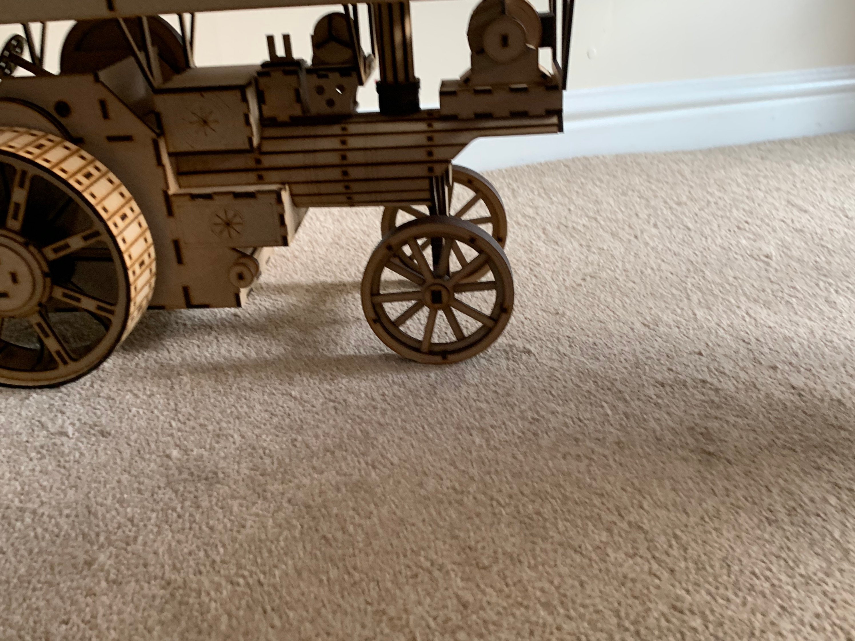Make Your Own MDF Steam Engine Traction Engine DIY Craft - Etsy UK