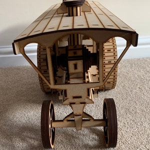 Make Your Own MDF Steam Engine, Traction Engine, DIY, Craft Kit ...