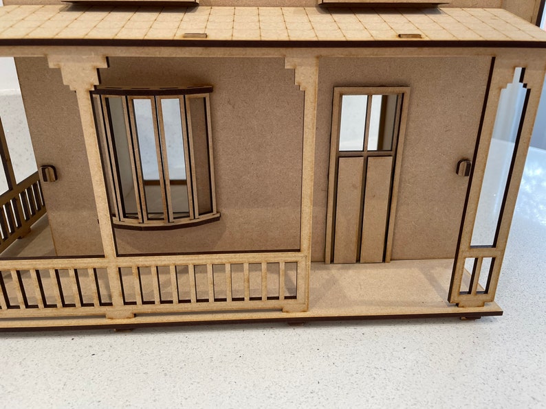 Plain Blank Make Your Own MDF Dolls House Kit Miniature Doll - Etsy UK