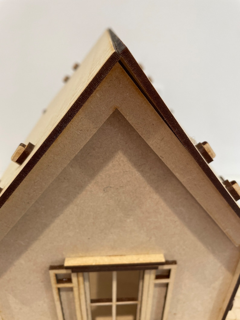 Plain Blank Make Your Own MDF Dolls House Kit Miniature Doll - Etsy UK