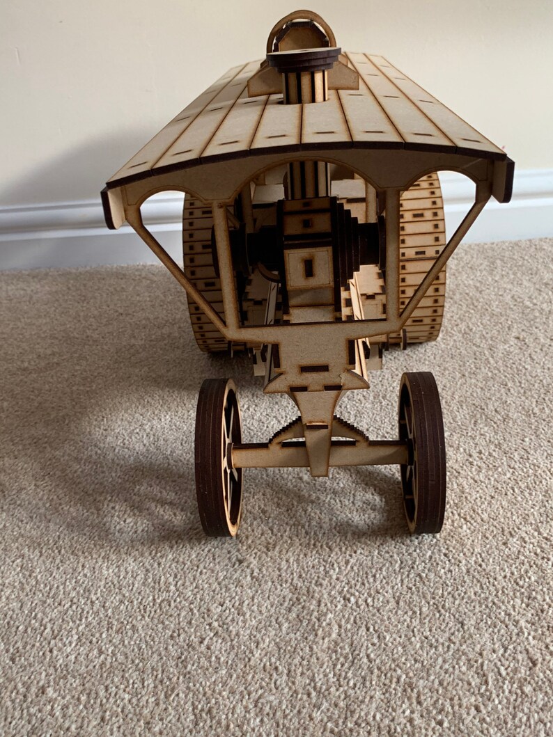 Make Your Own MDF Steam Engine Traction Engine DIY Craft - Etsy UK