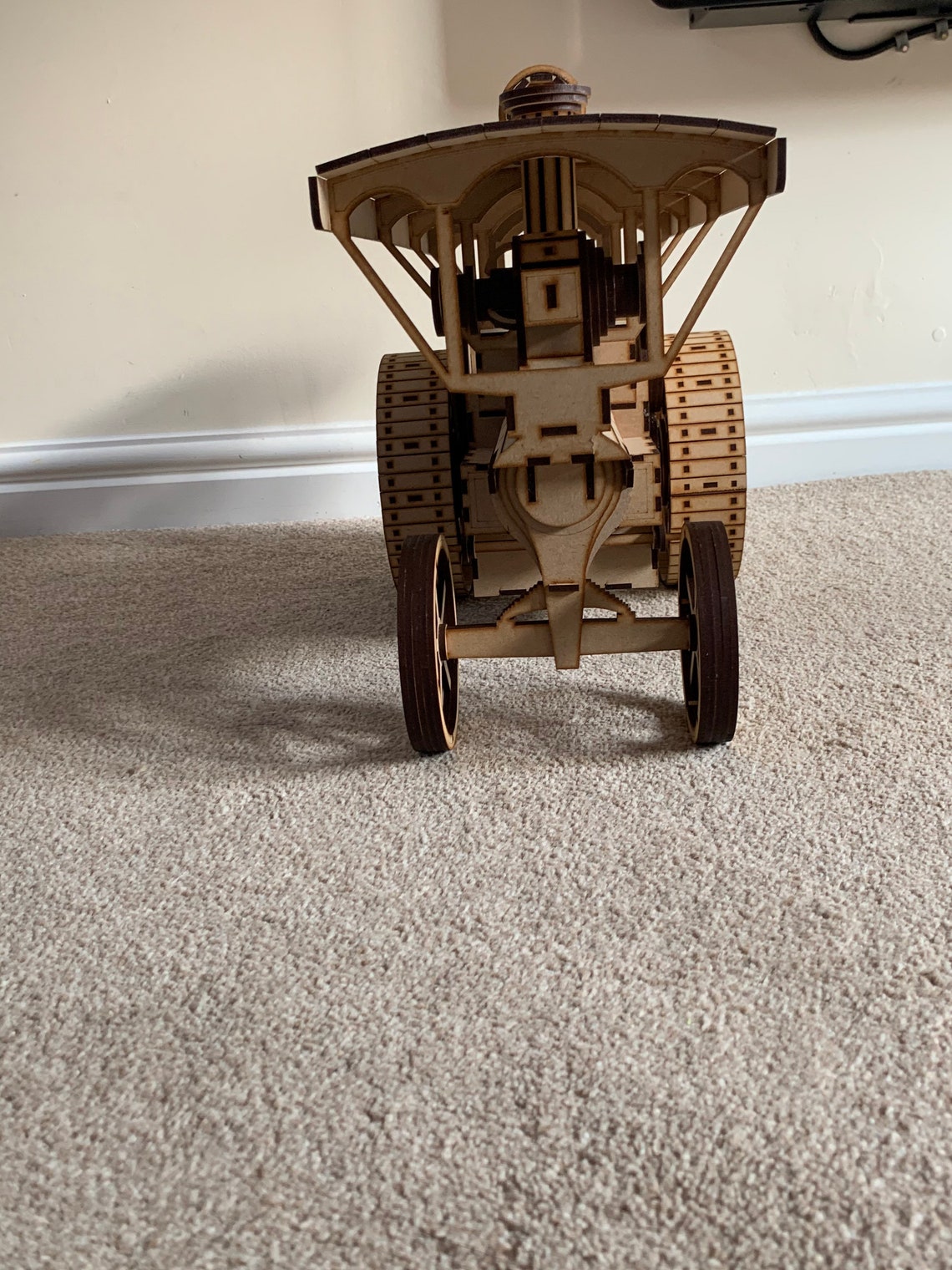 Make Your Own MDF Steam Engine Traction Engine DIY Craft - Etsy UK