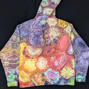 Extra Large Rainbow Geode Hoodie - Etsy