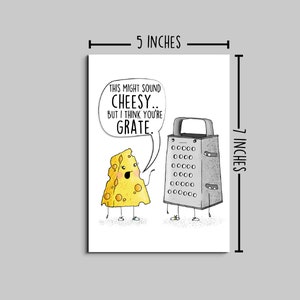 Grate in Bread Card, Funny Valentines Day Card, Valentines Day Card ...