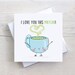Matcha Love Card, Valentines Day Cards, Valentines Day Card, Pun Cards ...