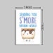 Smore Birthday Card, Happy Birthday Card, Kids Birthday Card, Funny ...