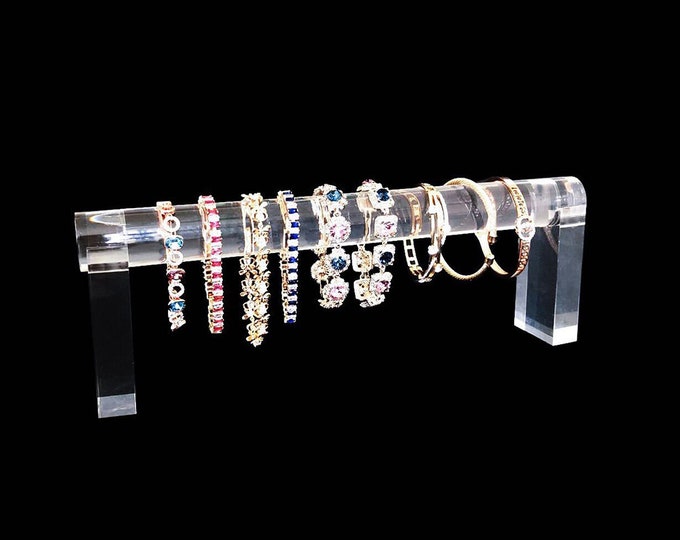 Modern Versatile Clear Acrylic Jewelry Display Stands Bar - Etsy