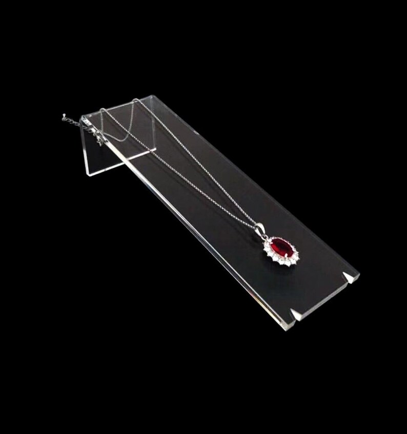 Necklace Display Stands Panel Modern Design Premium Quality Clear ...