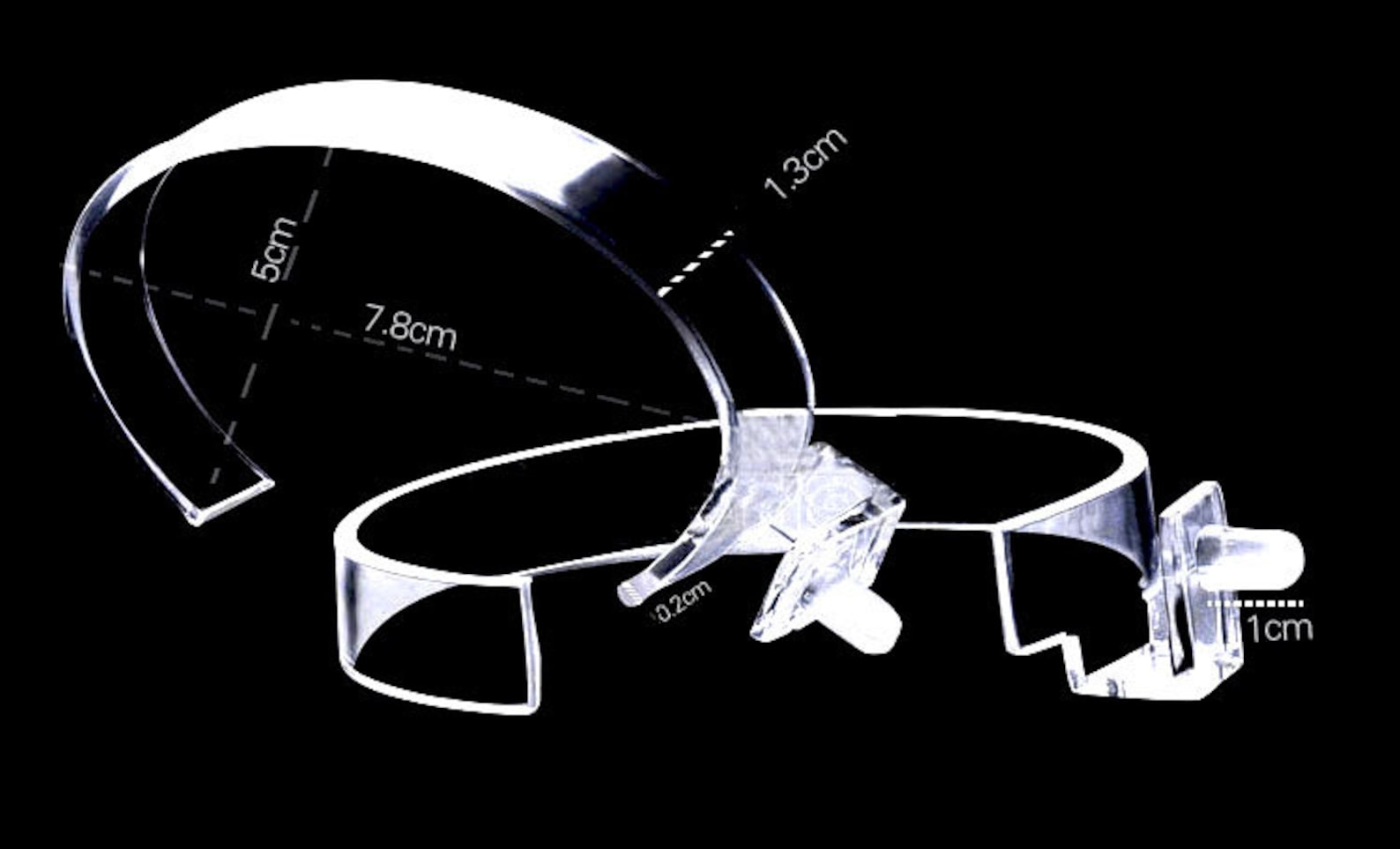 Clear Acrylic Watch Display Stands Holder Modern Unique Sales | Etsy