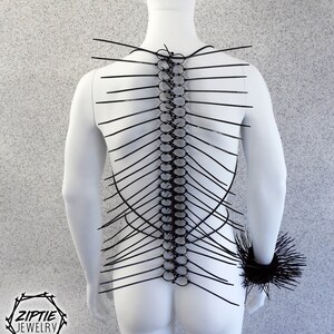 Spike Costume Spine / Zip Tie Cosplay Spine / Spinebone Armour - Etsy