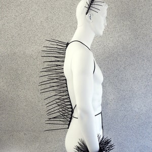 Spike Costume Spine / Zip Tie Cosplay Spine / Spinebone Armour - Etsy