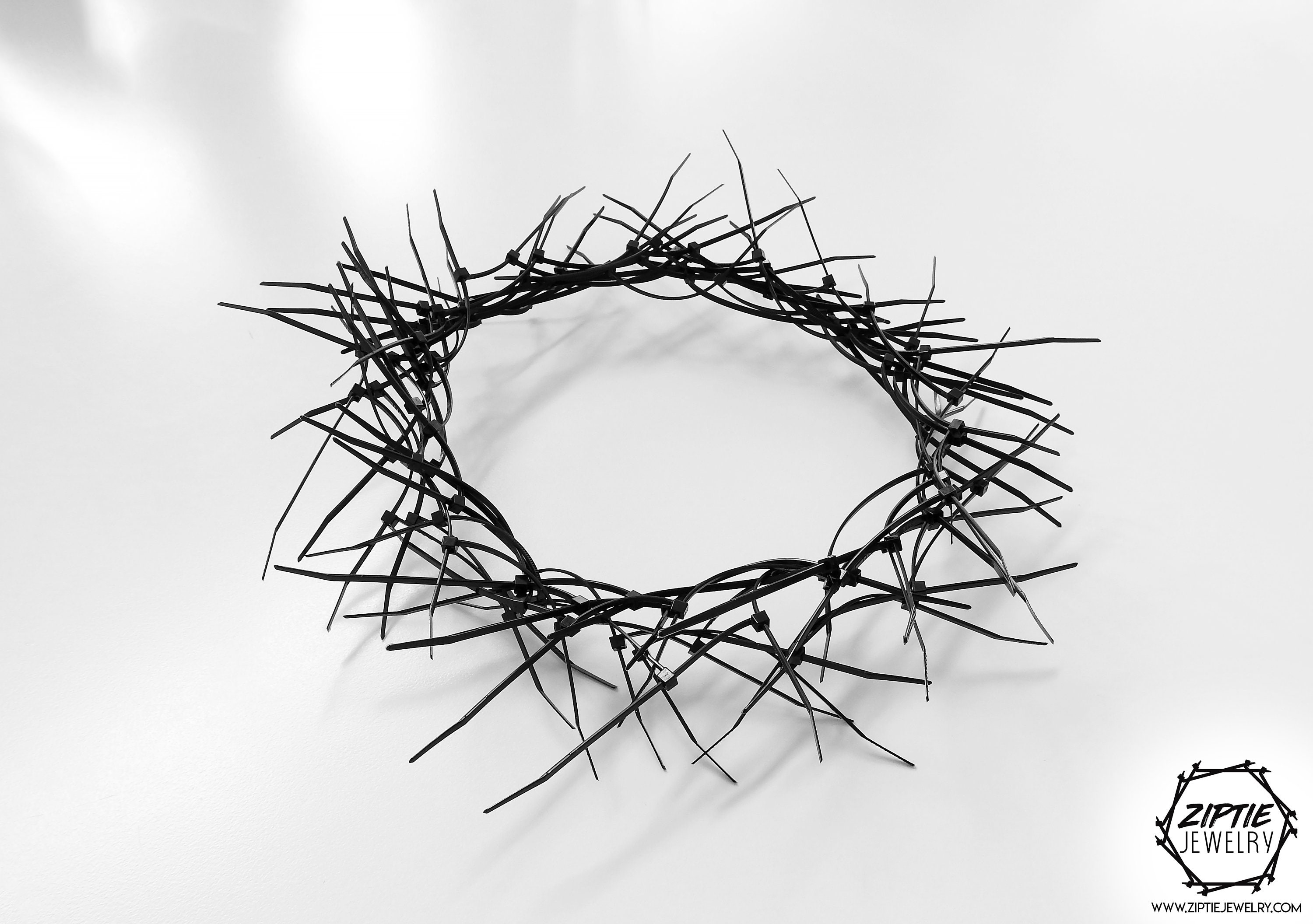 Jesus Thorns Crown / Black Religious Headpiece / Crucifix Crown of ...