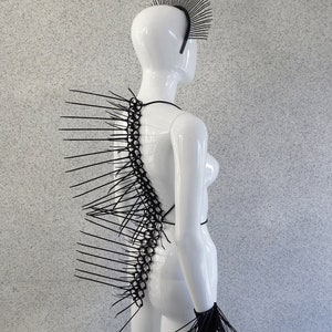 Spike Costume Spine / Zip Tie Cosplay Spine / Spinebone Armour - Etsy