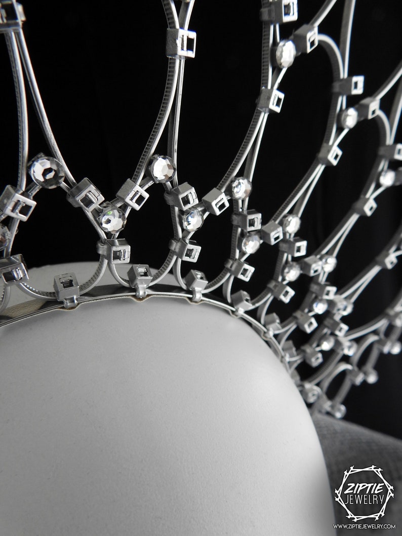 Silver Super Light Halo Crown - Etsy
