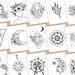 Minimalist Floral Coloring Pages for Adults: Digital Coloring Book ...