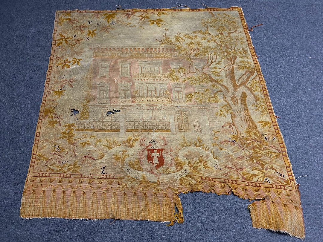 Antique and Vintage Tapestries,wall Hanging French Tapestry,signed and ...