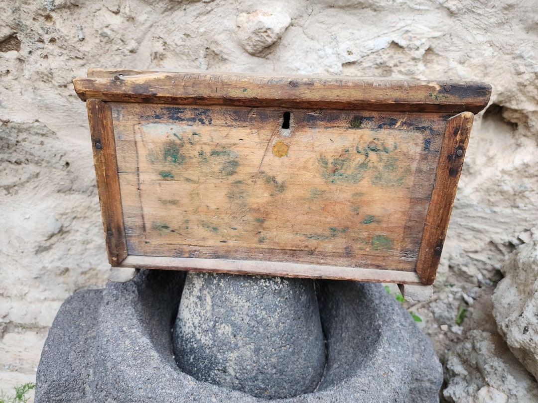 Antique Turkish Wooden Box Anatolian Antique Toolbox - Etsy