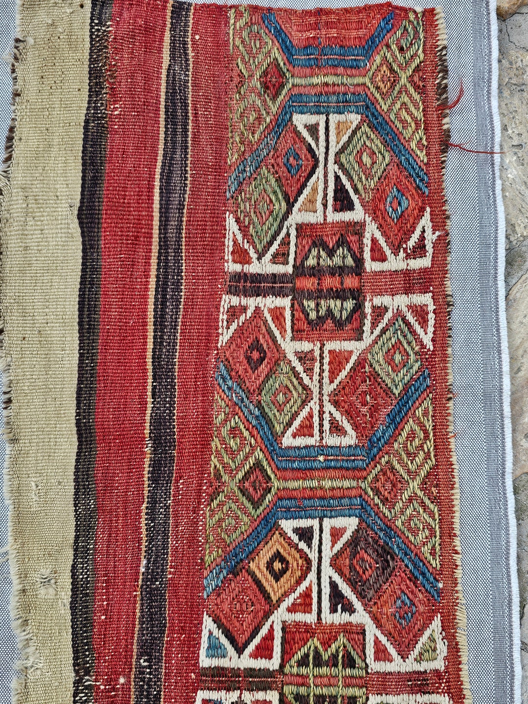 A Late 18th Century Woven Textile Fragment,ancient Examples of Weaving ...