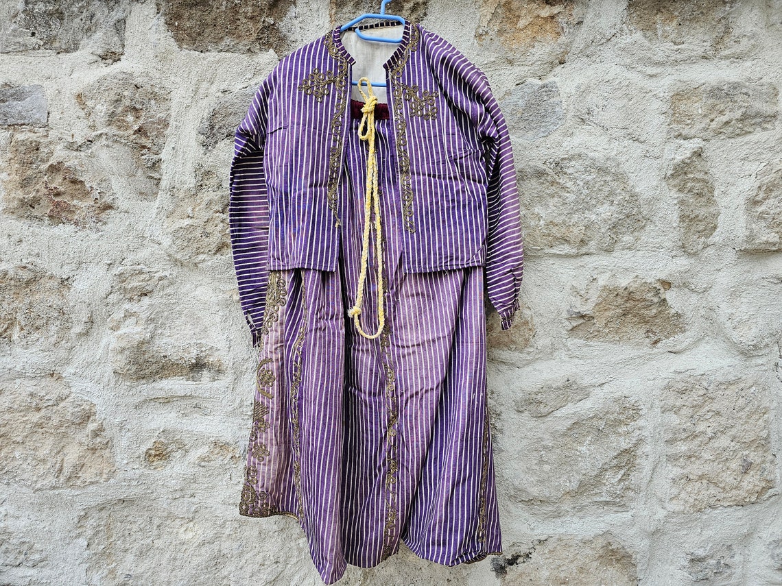 Antique Anatolian Shalwar,traditional Turkish Dress,ottoman Shalvar ...