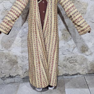Antique Turkish Robe,ottoman ENTARI, Costume Uc Etek, Silk Anteri Robe ...