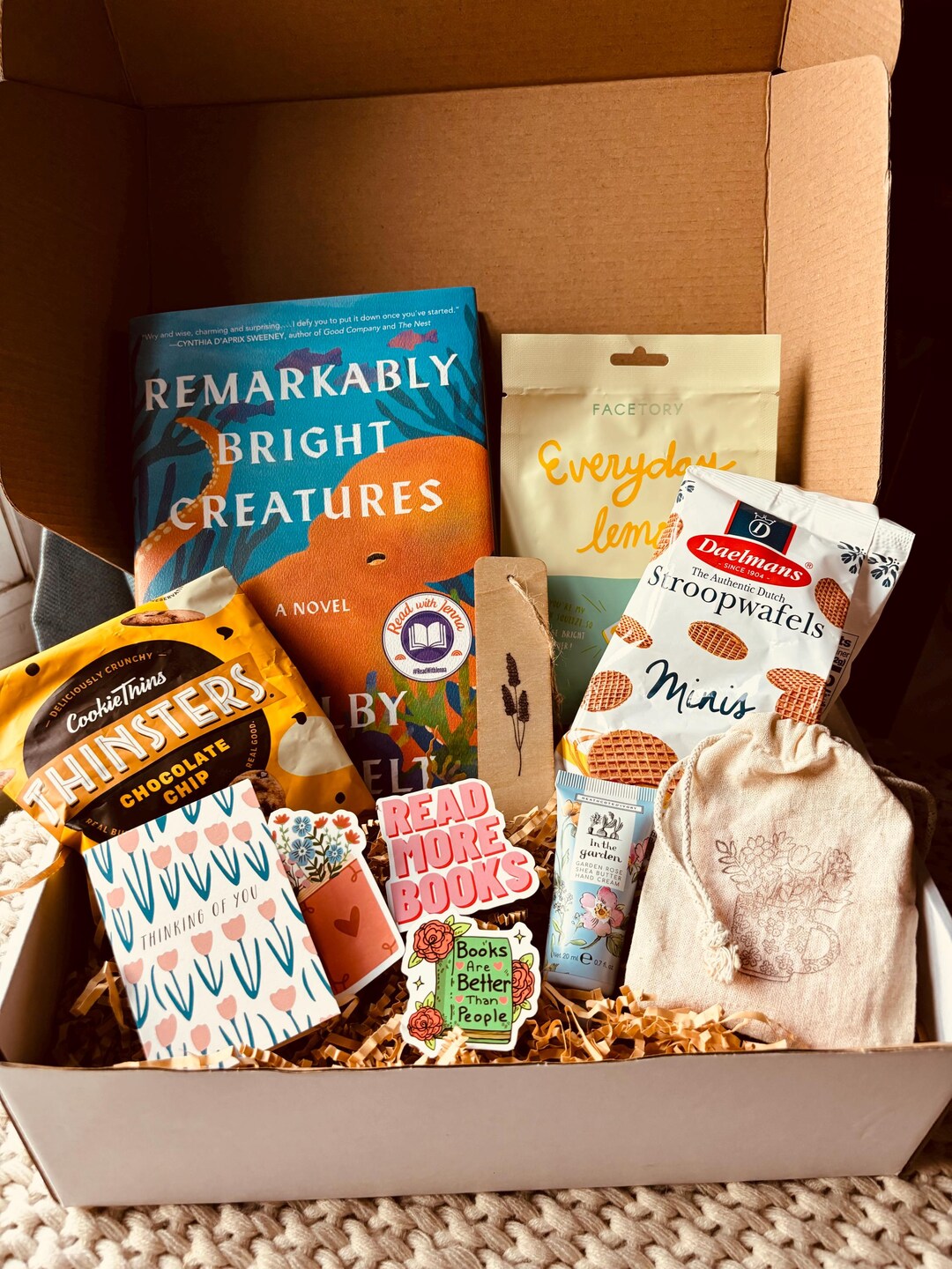 Blind Date With a Book Box Basic, Chapters & Treats Box, Self Care Box ...