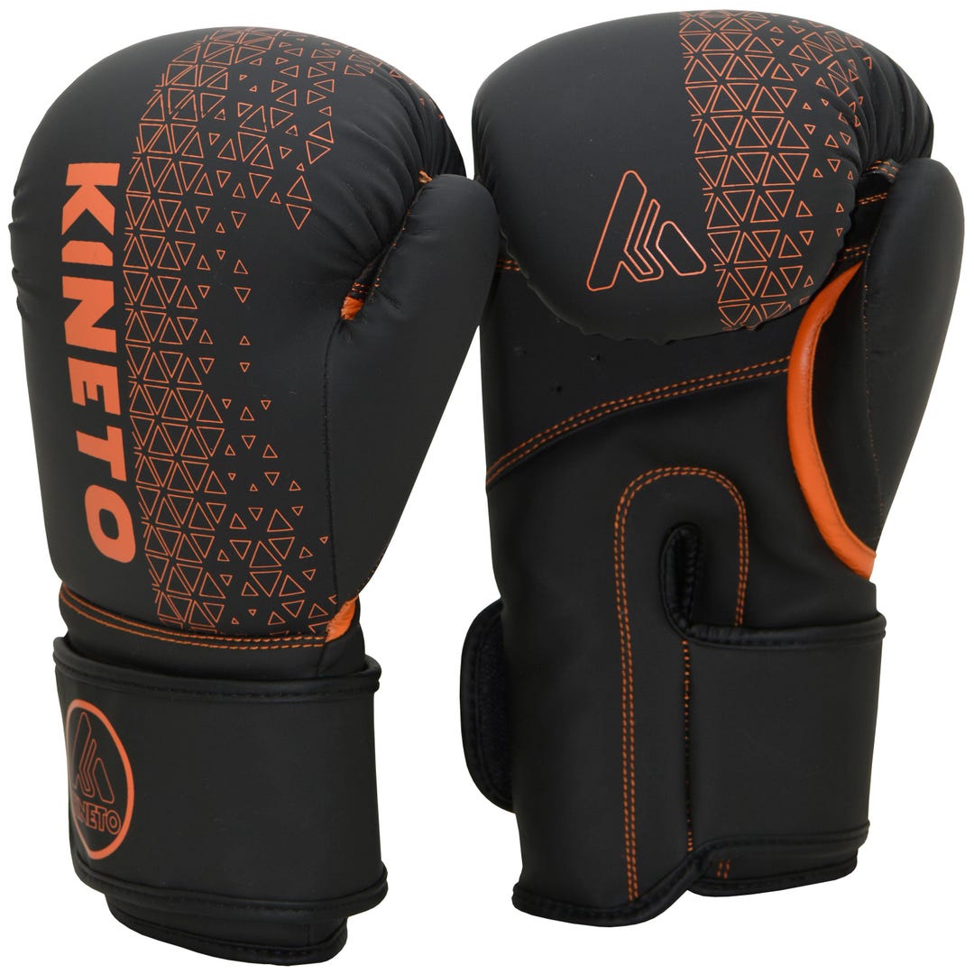 KINETO Boxing Gloves, Pro Training Sparring,muay Thai MMA Kickboxing ...