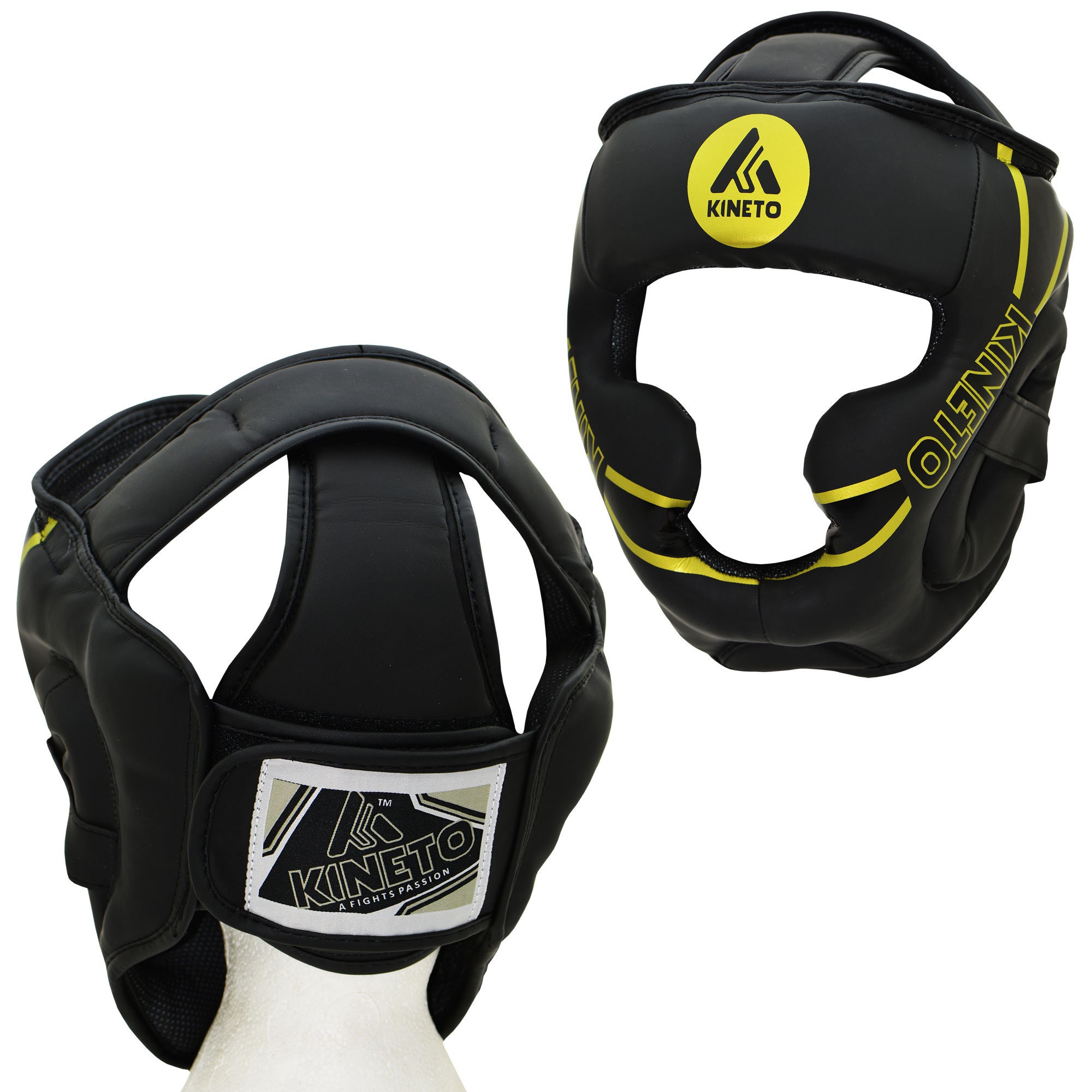 KINETO Boxing Head Guards Faux Leather , Protection for Headgear - Etsy
