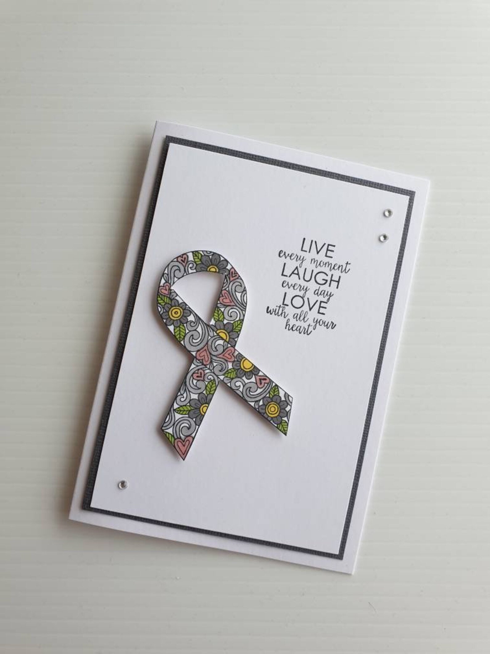 Breast Cancer Card | Brain Cancer Card | Courage Card | Cancer Survivor ...