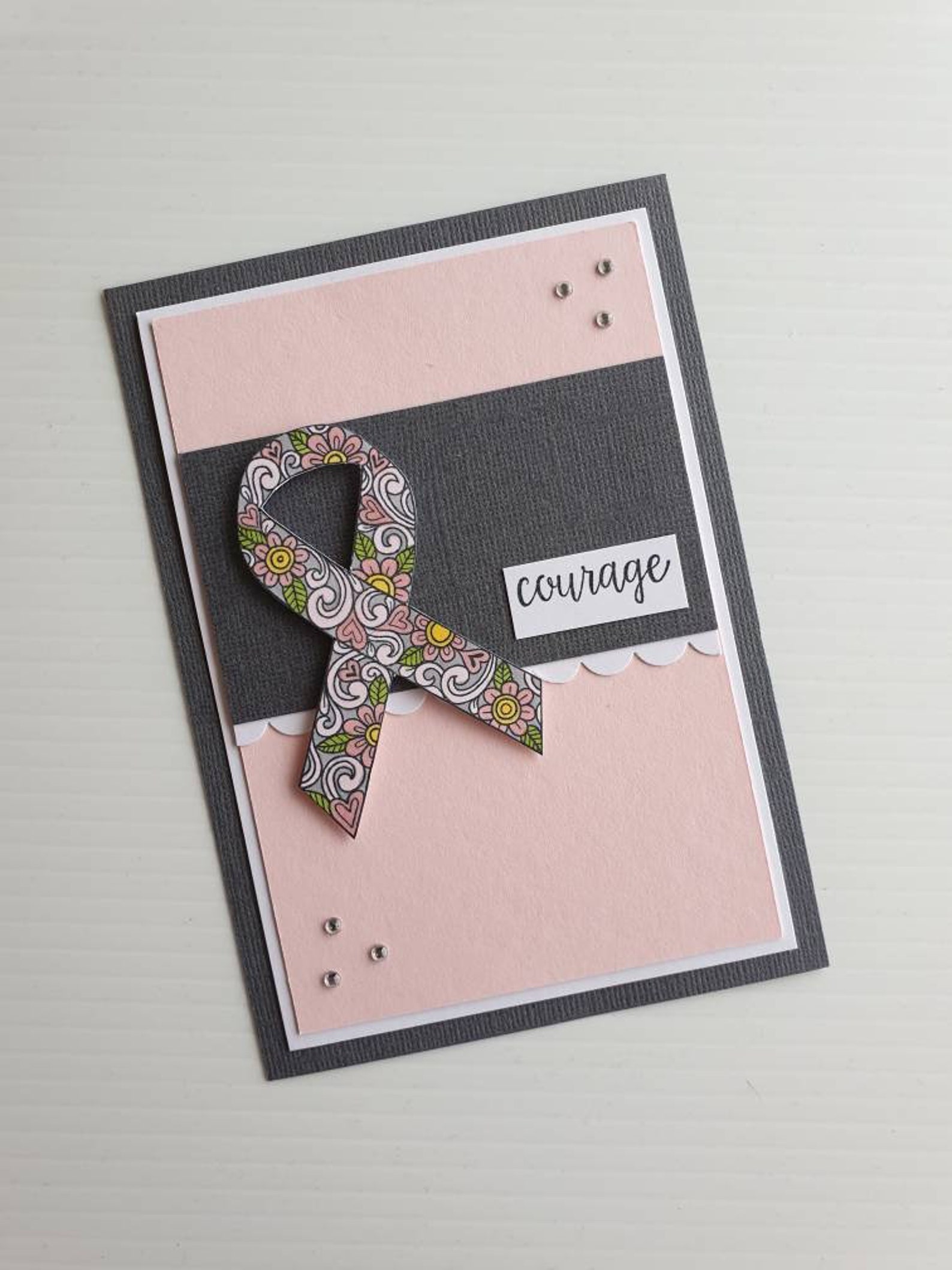 Breast Cancer Card | Brain Cancer Card | Courage Card | Cancer Survivor ...