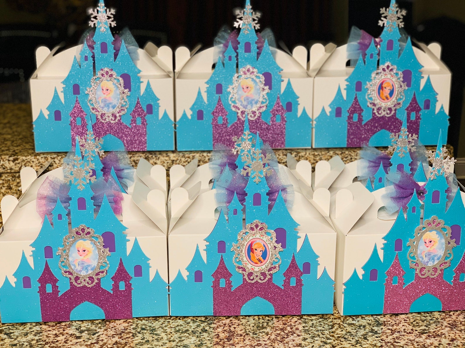 Frozen Favor Boxes Frozen Treat Boxes Frozen Favor Bags - Etsy