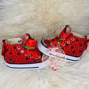 Girls Watermelon Shoes, Girls Watermelon Converse, Watermelon Shoes ...